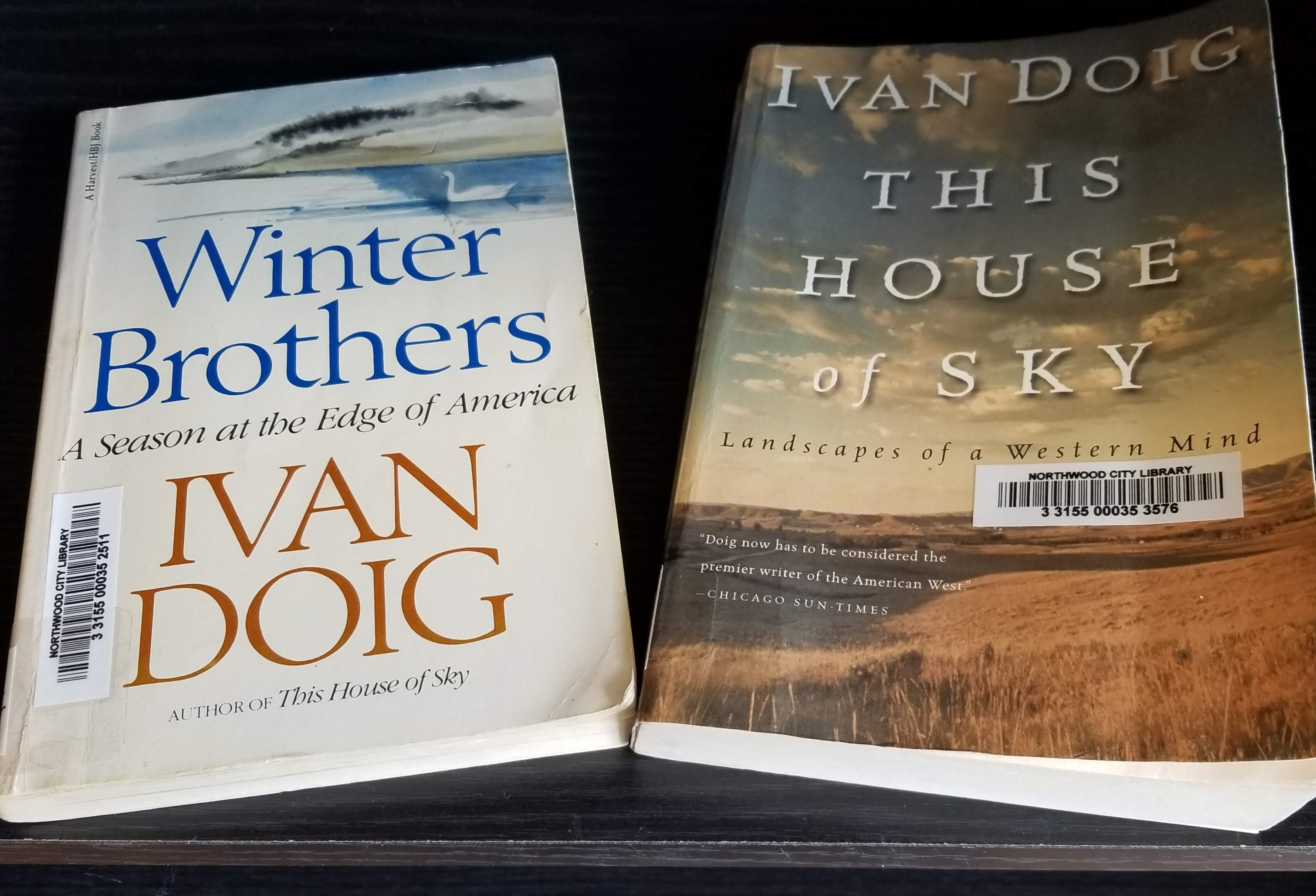Ivan Doig series – Northwood City Library